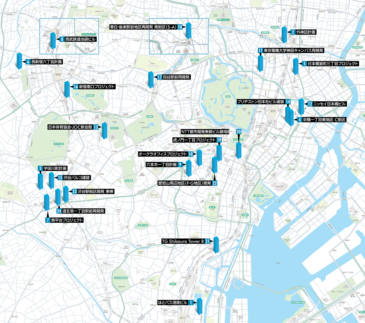2019年竣工MAP【2017年版】 | CBRE